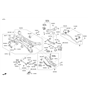 2020 Hyundai Tucson Axle Support Bushings