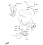 Genuine Hyundai Tucson Crankshaft Seal