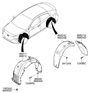 Hyundai Wheelhouse - Guaranteed Genuine from HyundaiPartsDeal.com