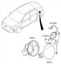 Genuine Hyundai Ioniq Fuel Filler Housing