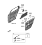 Genuine Hyundai Palisade Door Handle