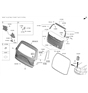 Genuine Hyundai Palisade Door Handle