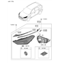 2020 Hyundai Tucson Headlight | Low Price at HyundaiPartsDeal