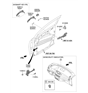Genuine Hyundai Tucson Door Handle