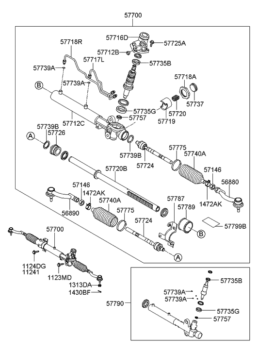 57700-1F050 Genuine Hyundai Part