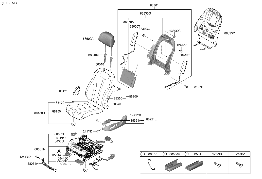 80610-JI000 Genuine Hyundai SIDE A/BAG MODULE-FR,LH