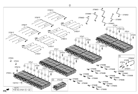 High Voltage Battery System - 2023 Hyundai Genesis GV60