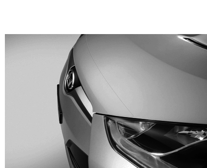 2017 Hyundai Santa Fe Sport Hood Protector, Clear Film