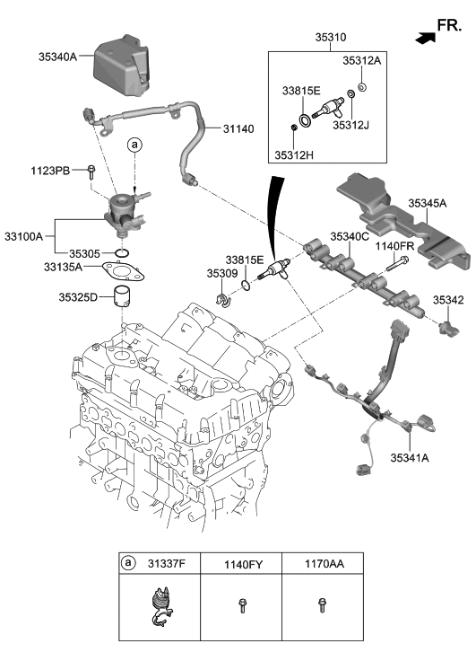 Part number i30n injector | Hyundai N-cars i30 N, Ioniq 5 N, i20 N ...
