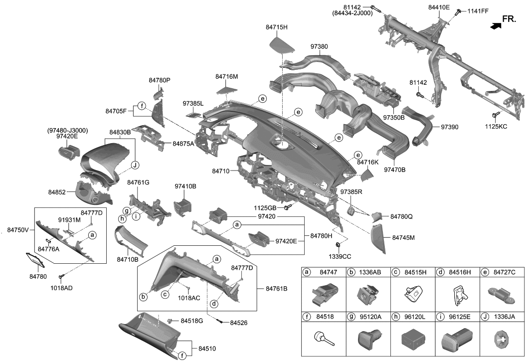 2019 Hyundai Veloster N Crash Pad - Hyundai Parts Deal