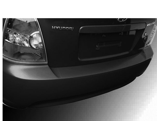 2010 Hyundai Accent Applique, Rear Bumper - Hyundai Parts Deal