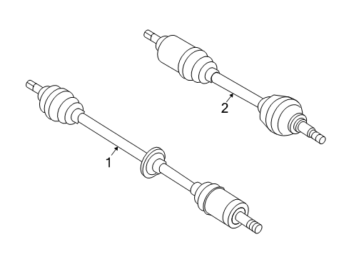 49500-1E111--SJ Genuine Hyundai Shaft Assembly-Drive,LH