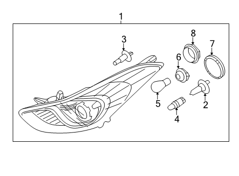 92166-3X000 Genuine Hyundai Part