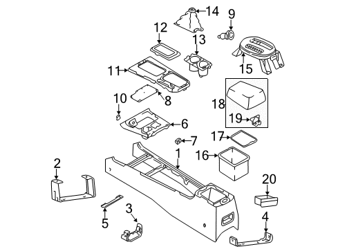 84655-3C000-AX Genuine Hyundai Plate-Console UPR Co