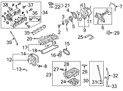 24321-23780 Genuine Hyundai Chain-Timing
