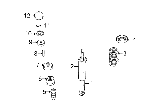 55350-26000--DS Genuine Hyundai Spring-Rear