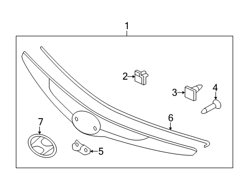 86355-4R000 Genuine Hyundai Part