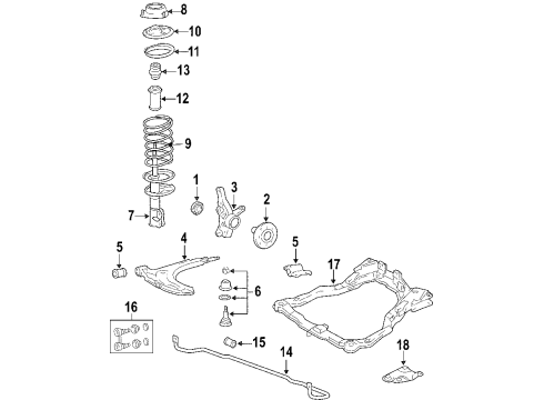 54840-2C000-AS Genuine Hyundai Link Assembly-Front Stabilizer,RH