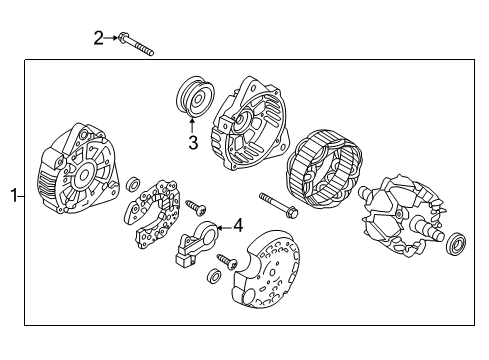 37320-2G700 Genuine Hyundai Pulley-Generator