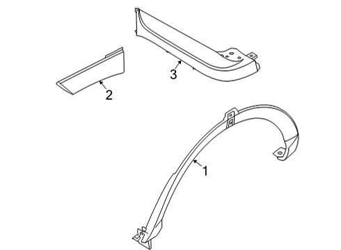 87850-K5000 Genuine Hyundai GARNISH ASSY-C.PILLAR,LH