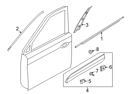 87721-S2AA0 Genuine Hyundai Part