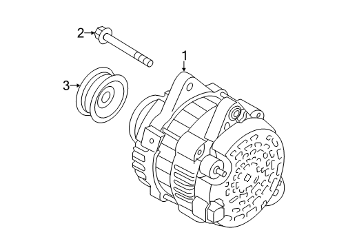 37300-3C210--SJ Genuine Hyundai GENERATOR ASSY