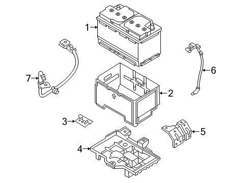 37110-3Q700 - Genuine Hyundai BATTERY ASSY