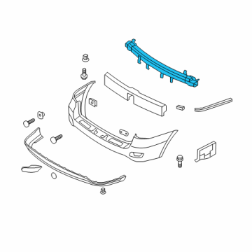 86630-0W700 - Genuine Hyundai Impact Bar