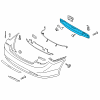 86630-3Q000 Genuine Hyundai Impact Bar