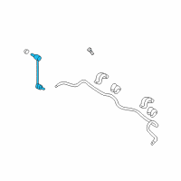 54840-3R000-AS Genuine Hyundai Link Assembly-Front Stabilizer,RH
