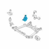 21910-4D150 Genuine Hyundai Bracket Assembly-Roll Stopper,Front
