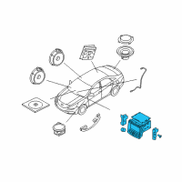 96560-4R706-4X Genuine Hyundai Head Unit Assembly-Avn