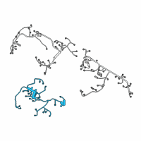 91400-4R014 Genuine Hyundai Wiring Assembly-Control