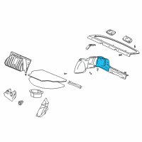 85750-39003-MC Genuine Hyundai Trim Assembly-Luggage Rear