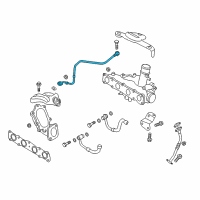 28240-2G411 Genuine Hyundai Pipe-Oil Feed
