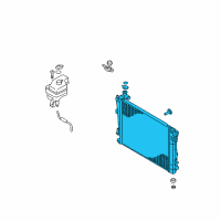 25310-3R700 Genuine Hyundai Radiator Assembly
