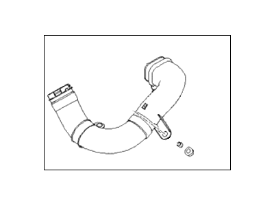 28212-2B100 Genuine Hyundai Duct "B"-Air