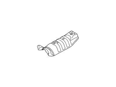 Genuine Hyundai Sonata Exhaust Heat Shield