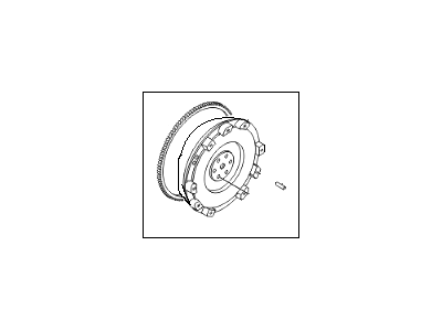 23200-2E000 Genuine Hyundai FLYWHEEL Assembly