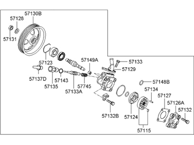Hyundai Power Steering Pump - Guaranteed Genuine