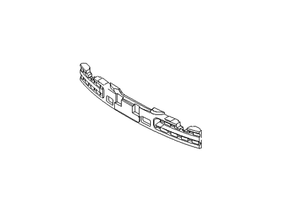 86520-2D500 Genuine Hyundai Absorber-Front Bumper Energy