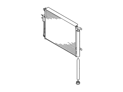 97606-2W001 Genuine Hyundai Condenser Assembly-Cooler