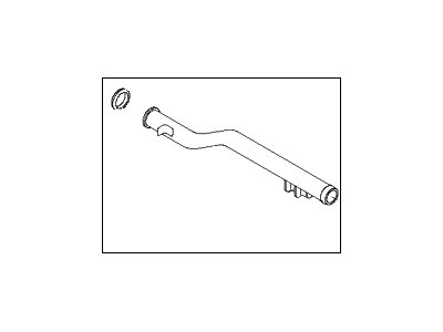 25460-23000 Genuine Hyundai Pipe & O-Ring Assembly-Water Inlet