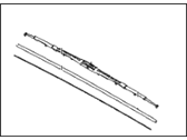 98350-2W000 Genuine Hyundai Wiper Blade Assembly,Driver