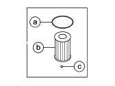 26320-3CAA0 - Genuine Hyundai SERVICE KIT-OIL FILTER(3)