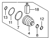 49583-C1300 Genuine Hyundai Part