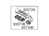 93570-2S110-MBS Genuine Hyundai Power Window Main Switch Assembly