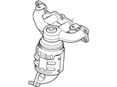 28510-2E000 - Genuine Hyundai Exhaust Manifold Catalytic Assembly