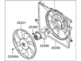 25380-4Z000 - Genuine Hyundai BLOWER ASSEMBLY