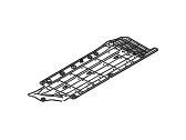 84215-2W000 - Genuine Hyundai COVER-UNDER CENTER FLOOR OUTER,LH